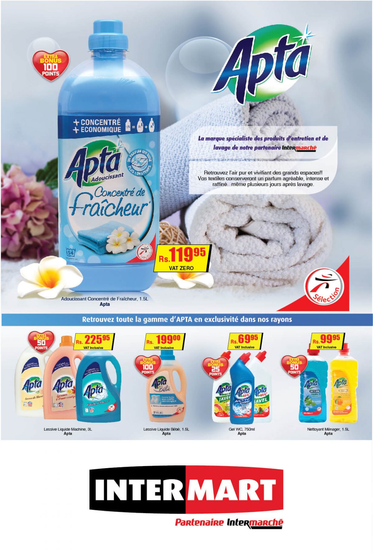 Apta adoucissant > Intermart
